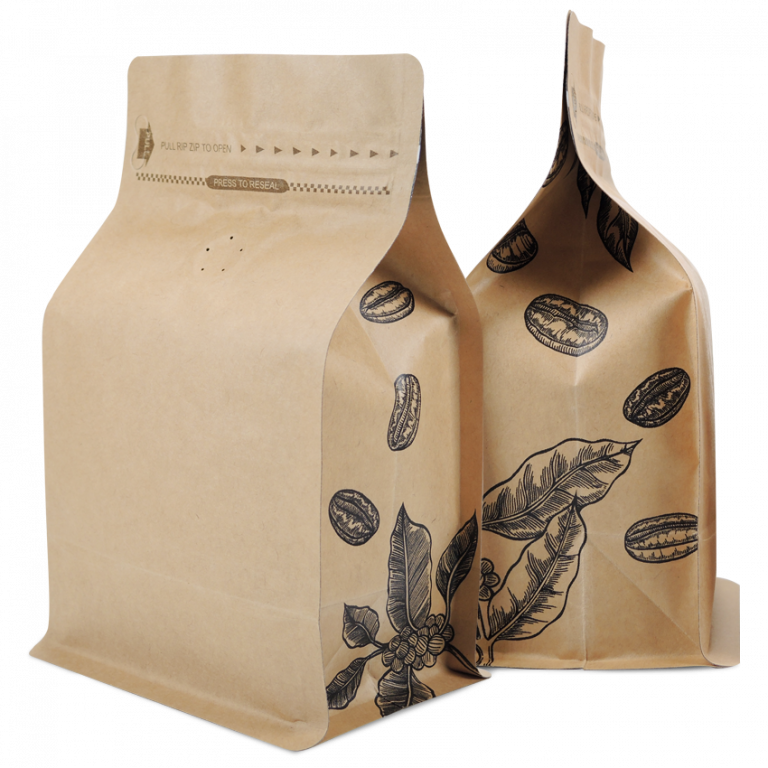 Coffee Bags UK | Box Bottom, Side Gusset & Stand Up Pouches