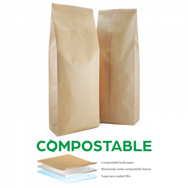 Compostable Coffee Bags: Sustainable Alternative to Traditional Packaging