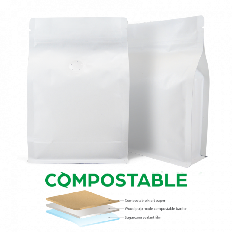 250g Box Bottom Bags | The Bag Broker UK